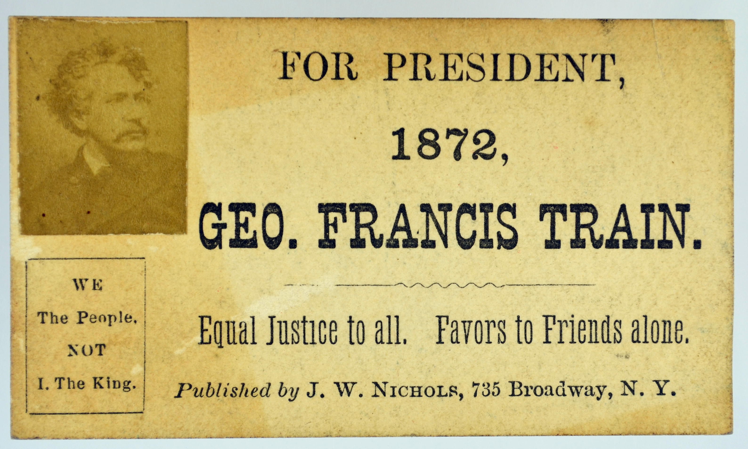On This Day – 24 March 1829 Birth of George Francis Train | Myles Dungan